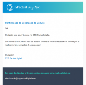 BTG Pactual lança banco digital – Fintechs